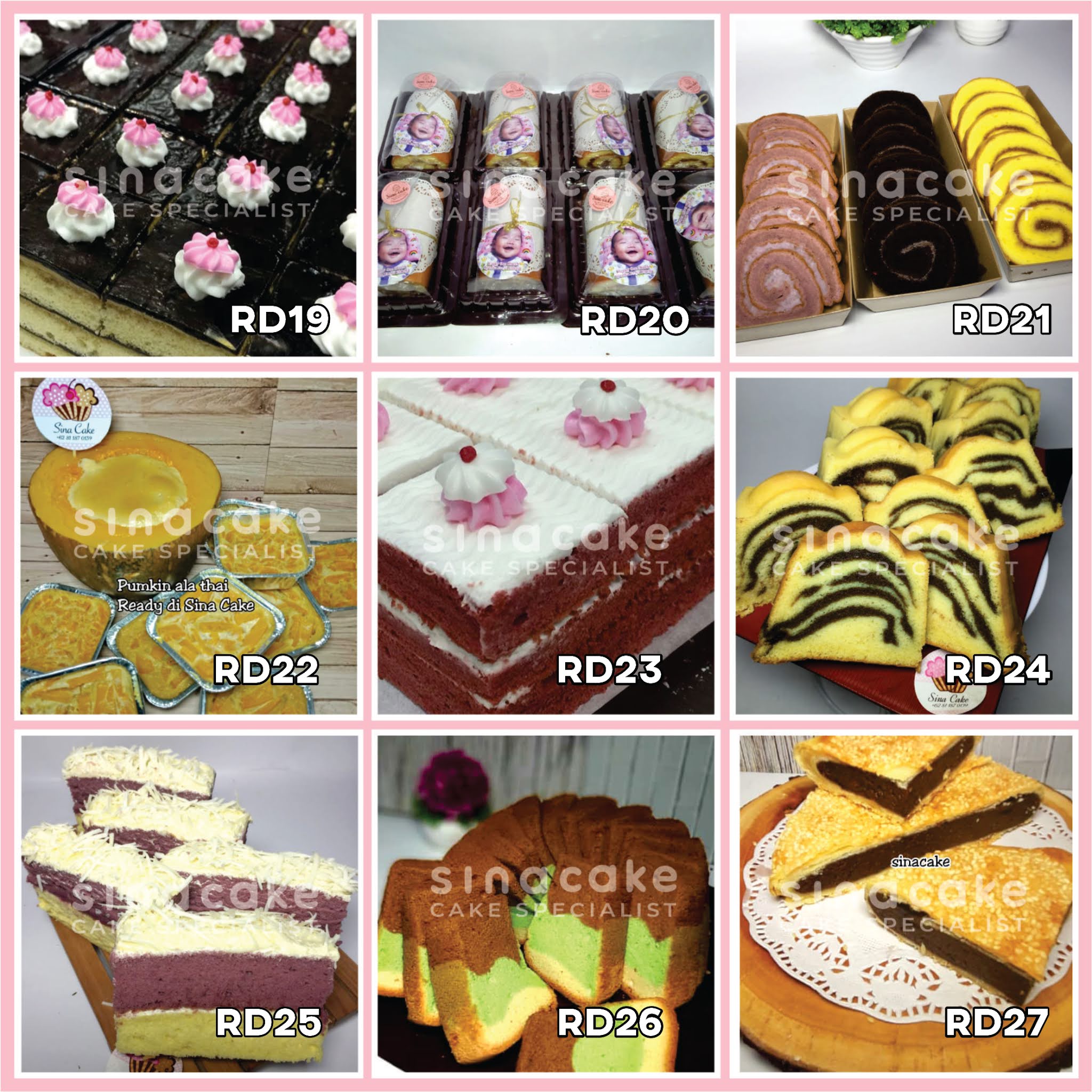 READY CAKE/KUE JADI