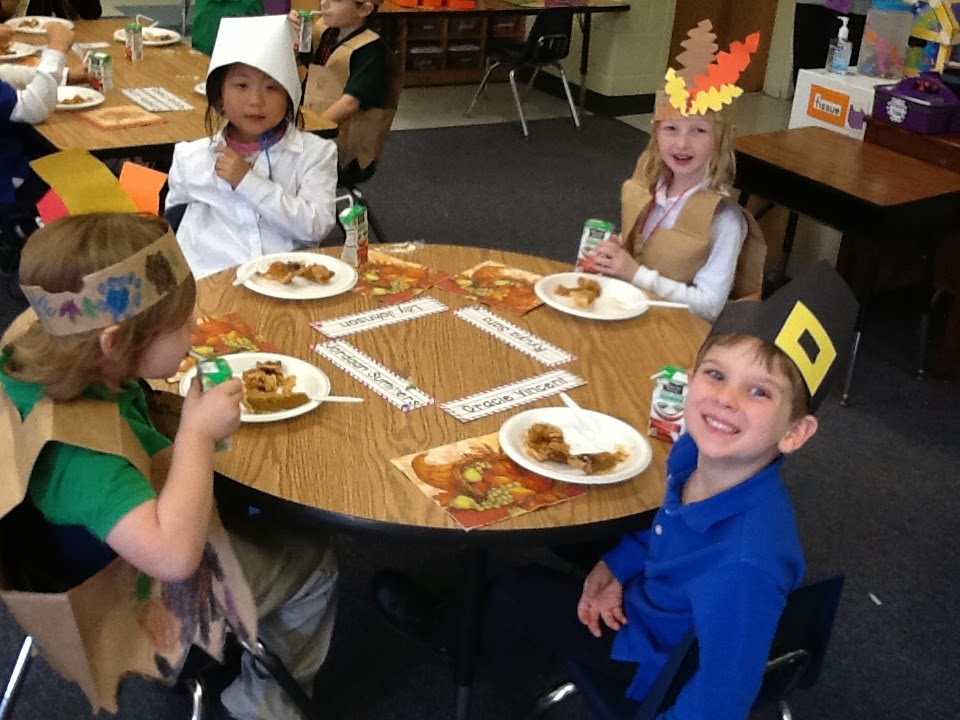 Mrs. Payton's Precious Kindergarteners: Thanksgiving Pie Feast