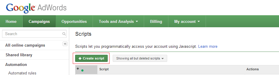 Free AdWords Scripts: Getting Started with Using These Scripts