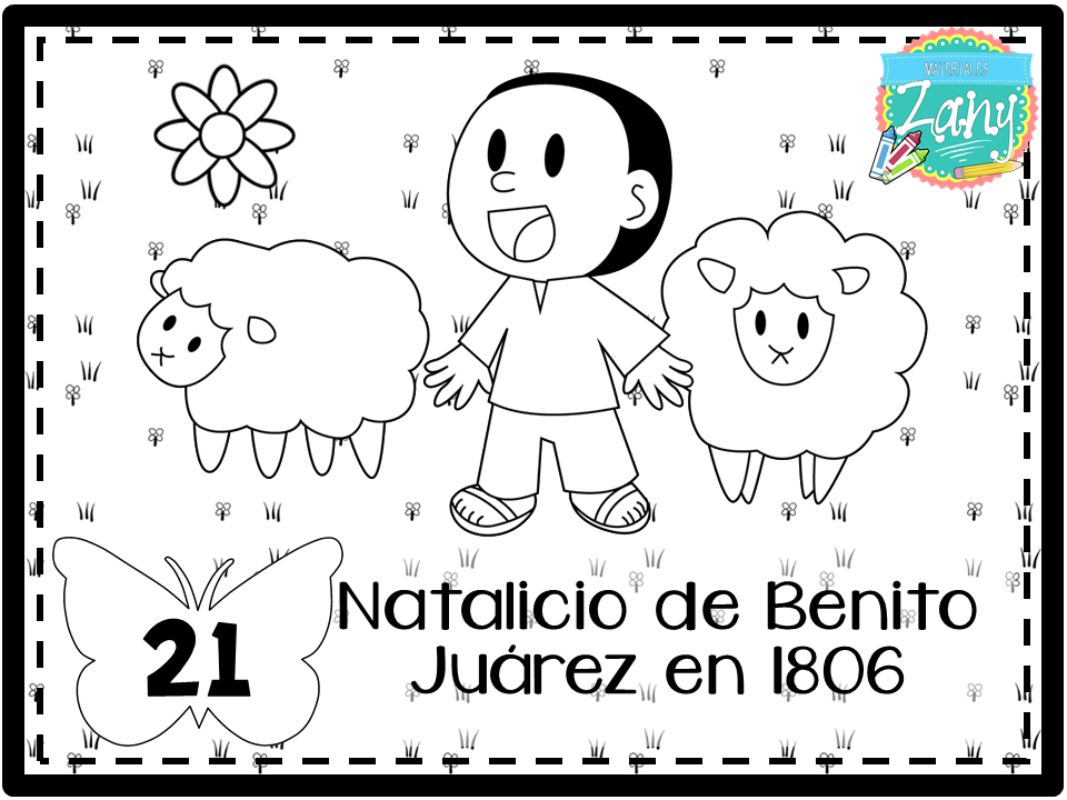 Portadas Mes De Marzo Para Colorear