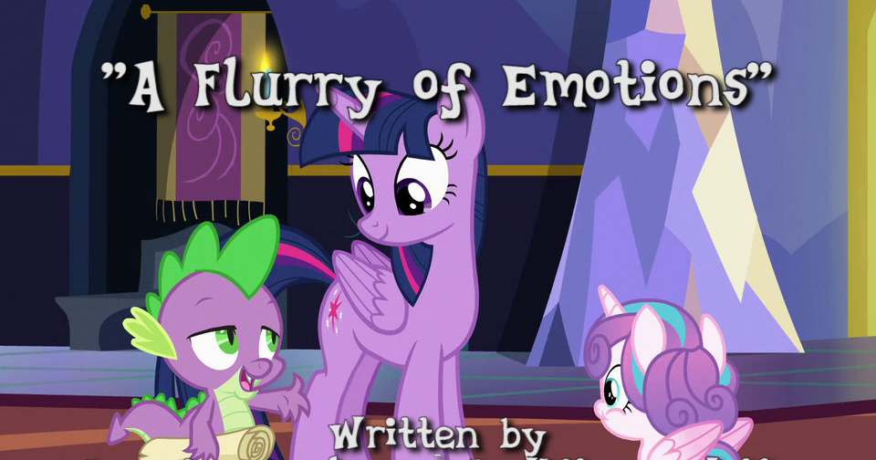 The Railfan Brony Blog: MLP Episode 703: A Flurry of Emotions