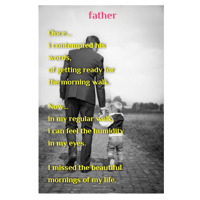 Beautiful lines for father.