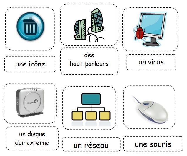 Le Cahier de Français: VOCABULAIRE: L'INFORMATIQUE