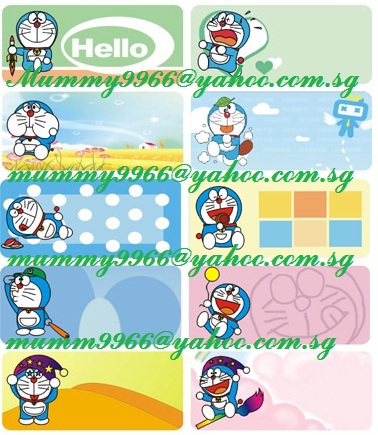 Waterproof Name Sticker 46x18mm: =>waterproof sticker 46x18mm