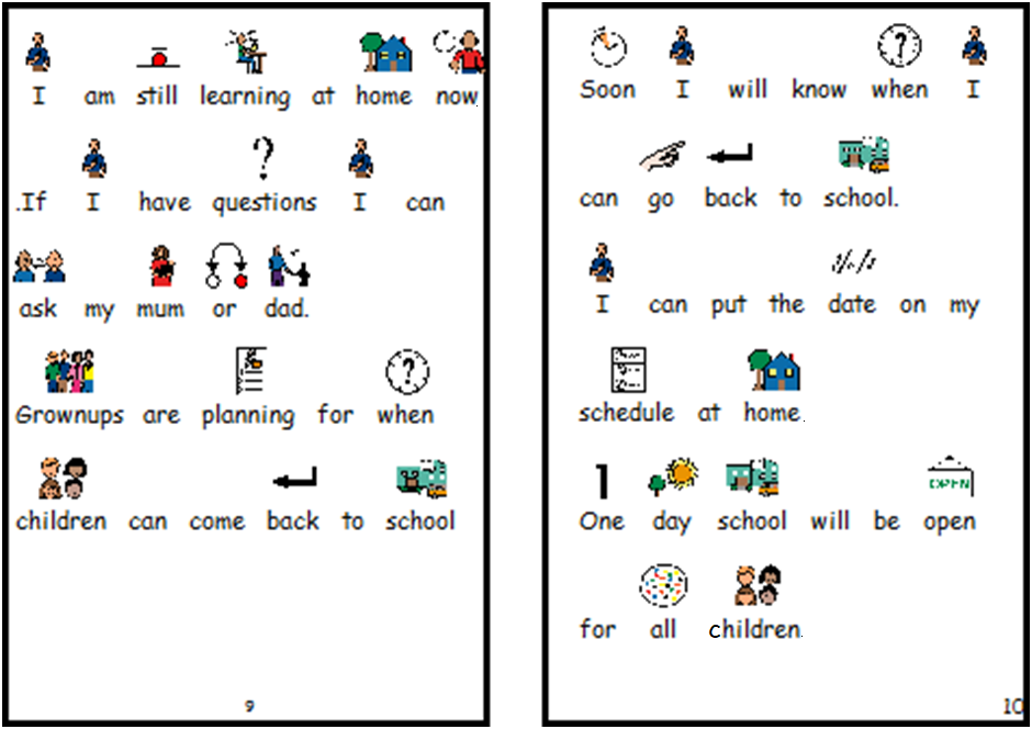 Post #21 Using a Social Story to prepare your child for going back to ...