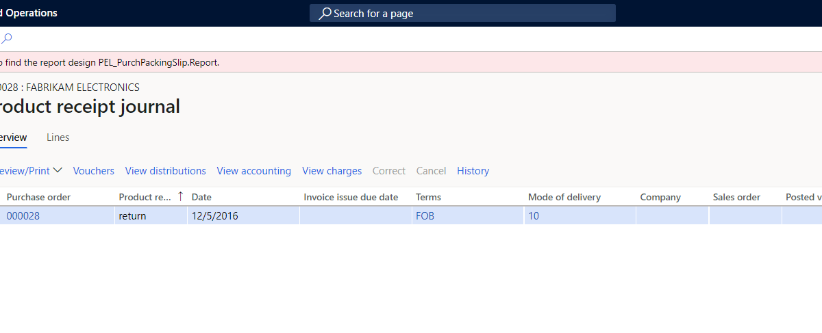 D365FO/ AX Tips and Tricks: Unable to find the report design reportName ...