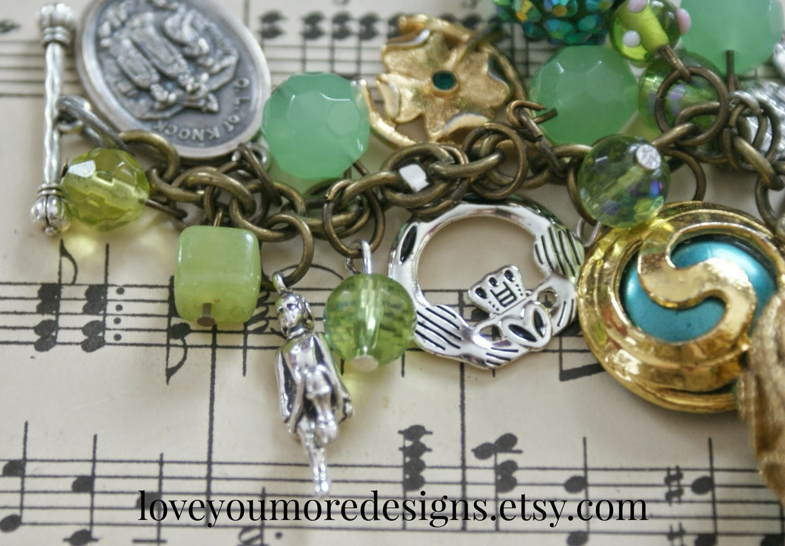 Our Hopeful Home: A Wee Bit of Irish Charm. Bracelet, That Is.