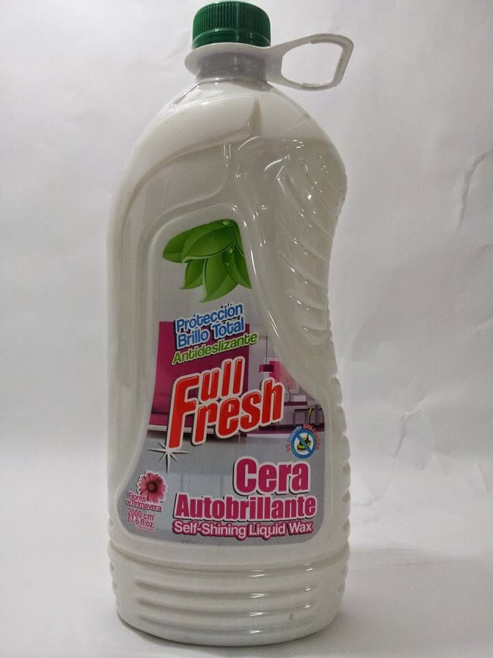 Ceras, detergentes, shampoos,limpiadores, removedores,suavizantes