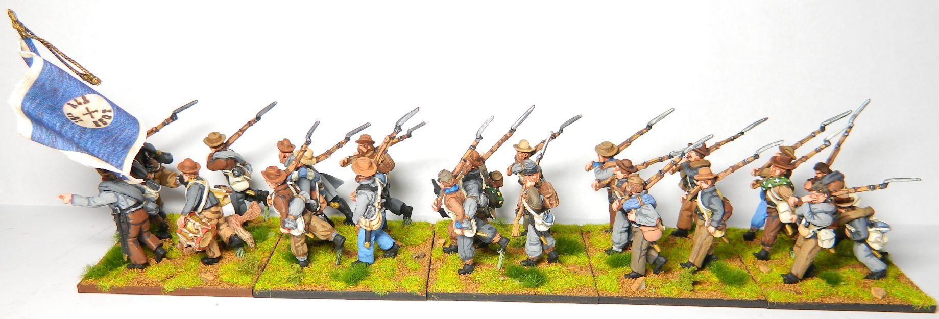 MacPhee's Miniature Men: More 40mm ACW Rebel Infantry