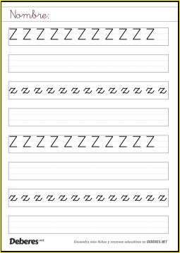 Jugando y aprendiendo juntos: Aprendo a leer y a escribir. La Z