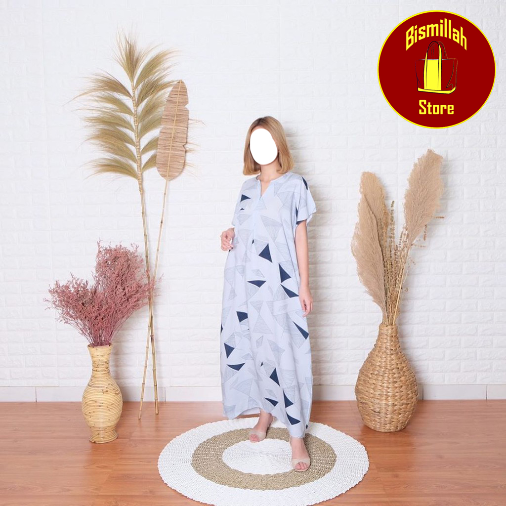 Daster Busui Bahan Katun Rayon Grade A I QB7 I ~ JENIS KAIN