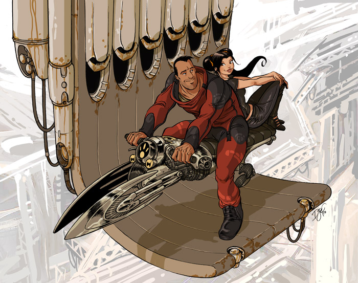 Festival BD de Cibeins: Interview de DJIEF