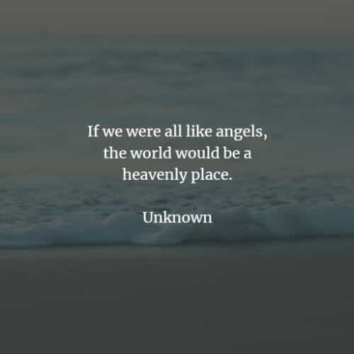 50 Beautiful angel quotes and sayings to inspire you