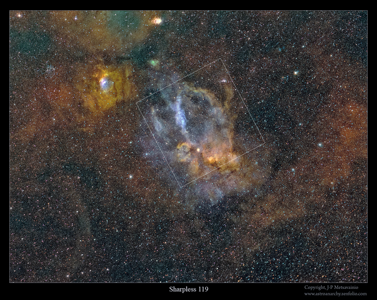 Astro Anarchy: Sharpless 157 (Sh2-157) in visual colors