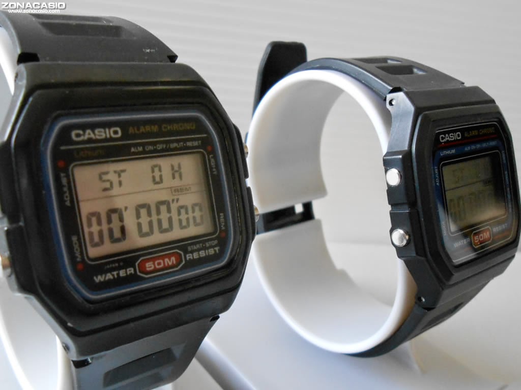 Zona Casio: Prueba: W-71 vs W-72, los "gemelos" de Casio