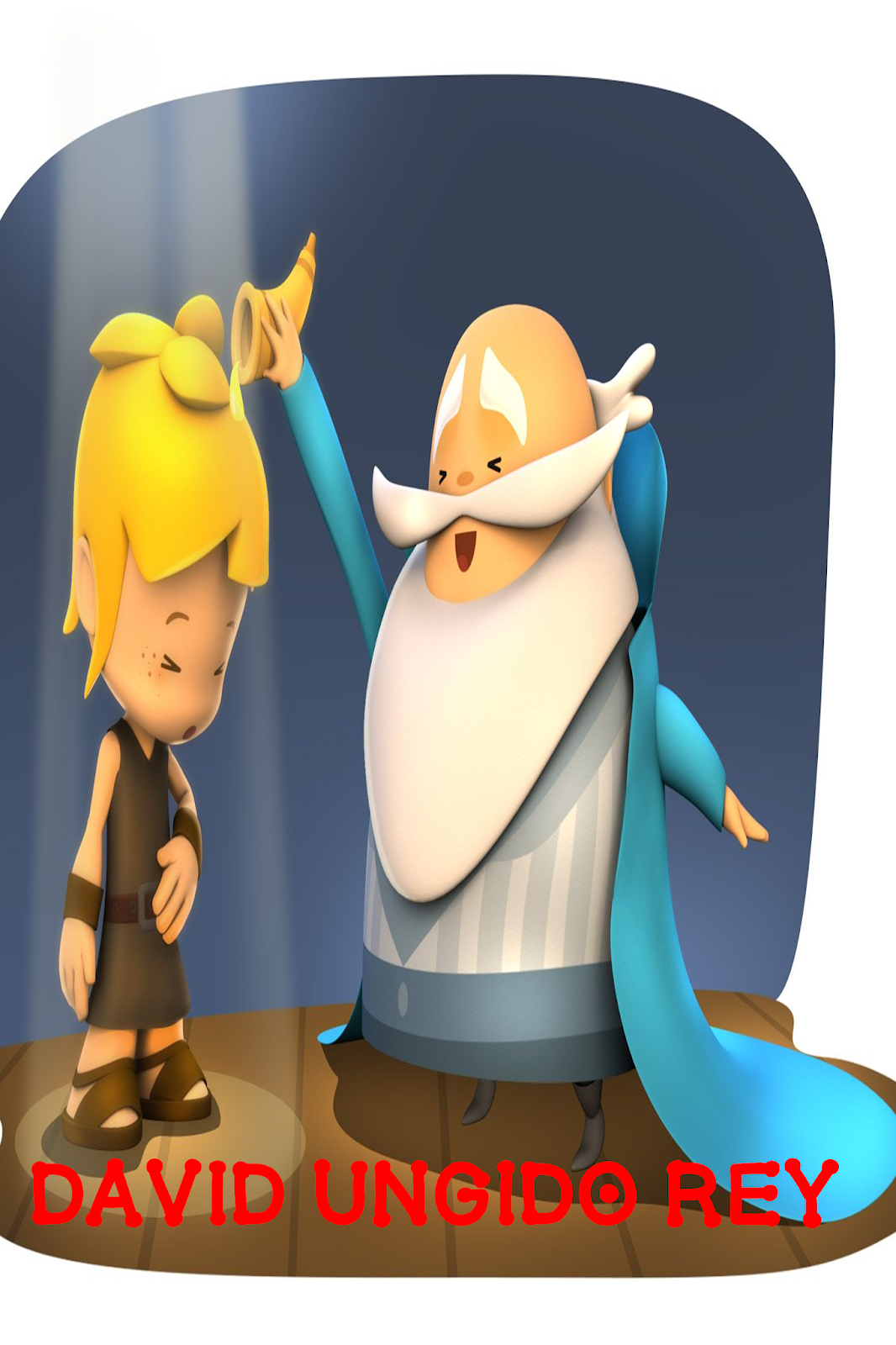 SELVA BELLA: GIGANTOGRAFIA DAVID ES UNGIDO REY