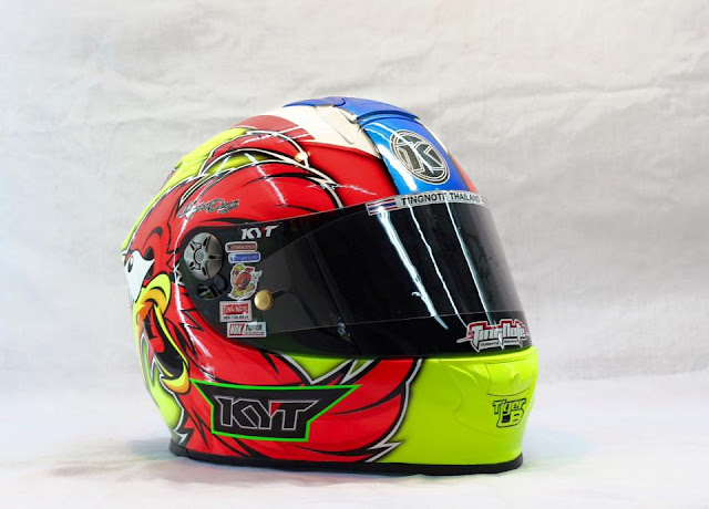 Racing Helmets Garage: KYT TingNote 2016 by Chayanon Design
