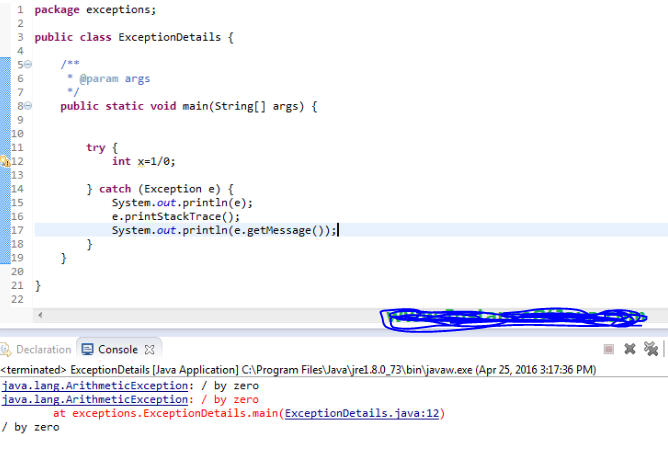 Selenium Webdriver with Java. : Top 20 Java Exception handling ...