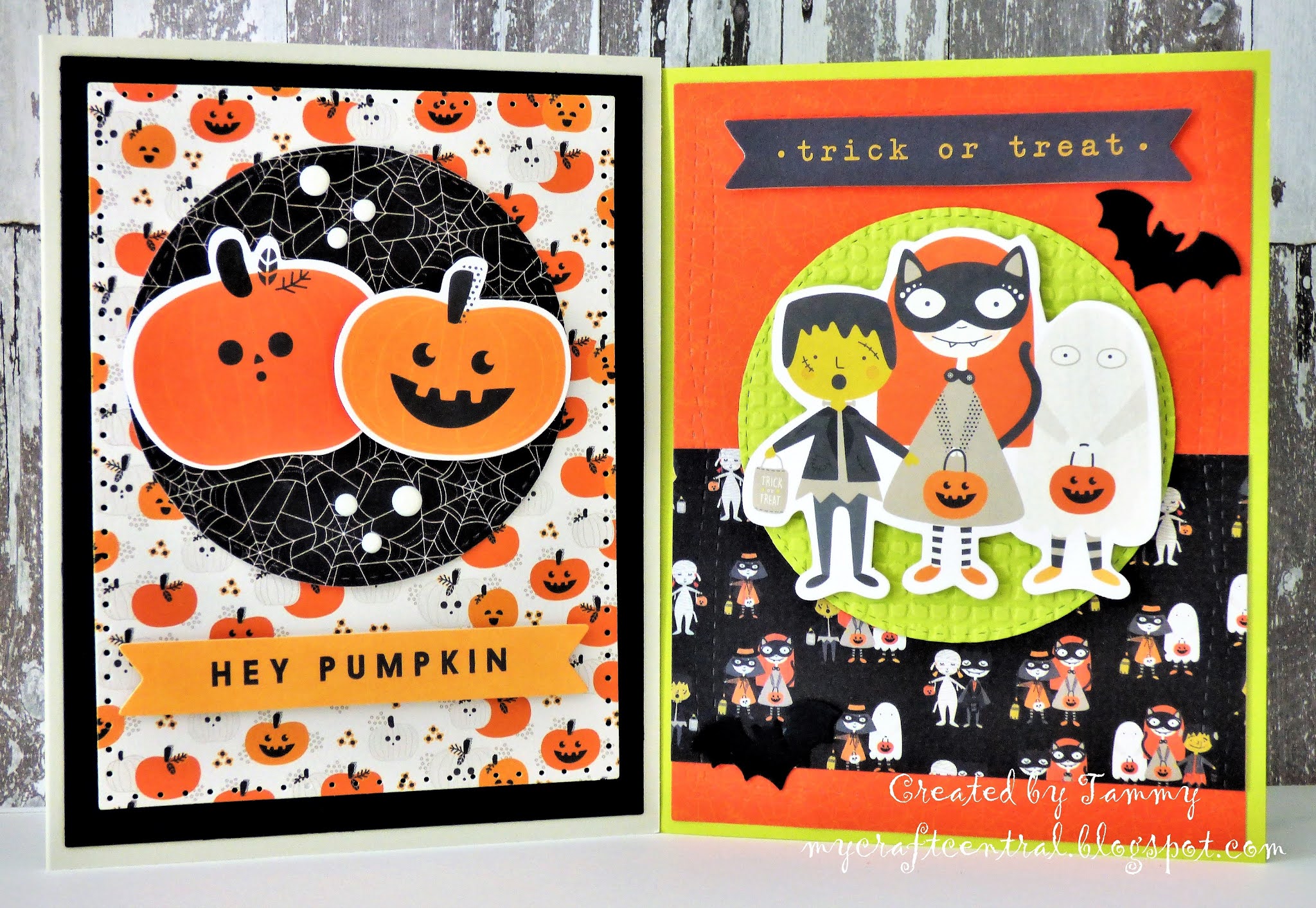 My Craft Central: Lots of Halloween cards :)