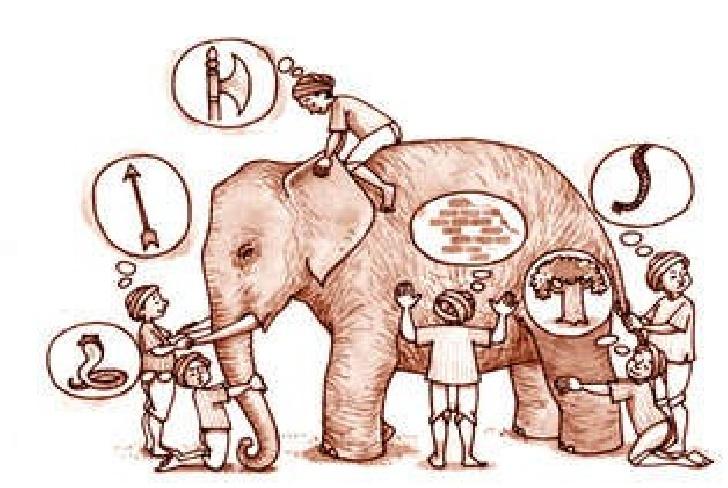 The Six Blind Wise Men and the Elephant