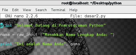 BASIC PYTHON [2] - КȺКȺFuad