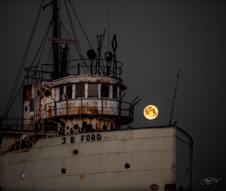 Duluth Harbor Cam: Ghost Ship- JB Ford -- Taken by Jeff Doty