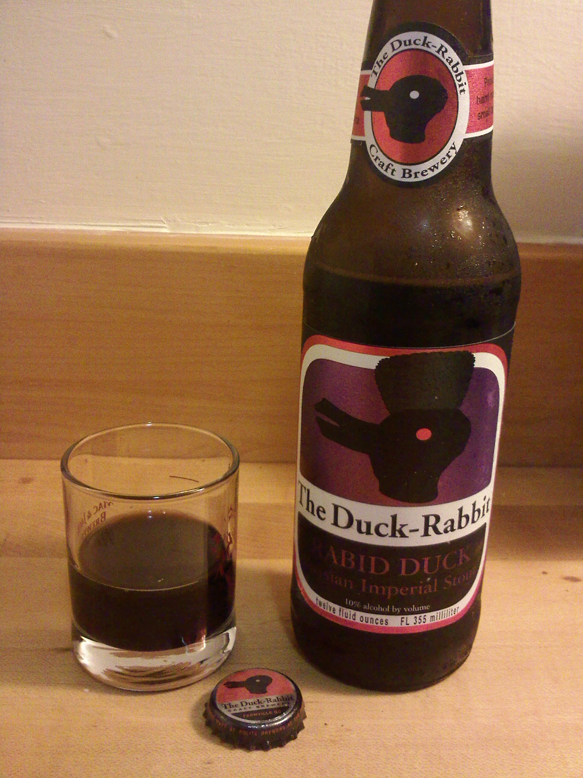 The Duck-Rabbit Craft Brewery Rabid Duck Russian Imperial Stout | I ...