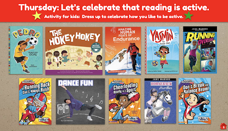 The Library Voice: Celebrate Reading Is For Everyone For 5 Days With 50 ...