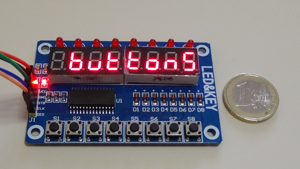 Aspettando il bus: Arduino con il modulo LED e KEY con TM1638 - parte 1