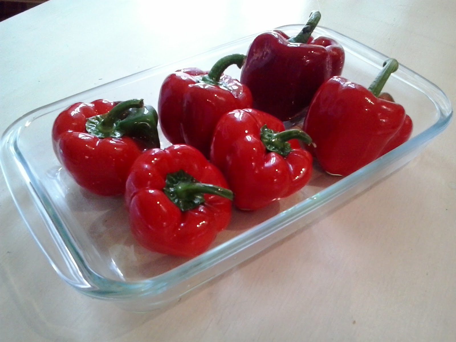 Caprichos de Mayte: Pimientos morrones asados