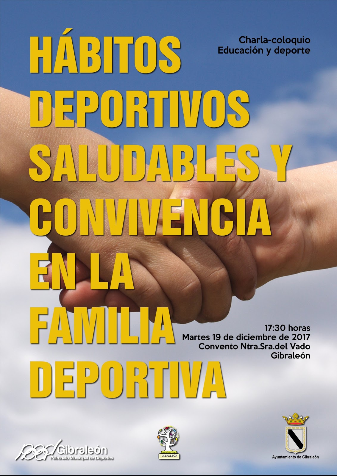 Servicio de deportes del Ayuntamiento de Gibraleón: Charla-coloquio ... Servicio de deportes del Ayuntamiento de Gibraleón: Charla-coloquio ...