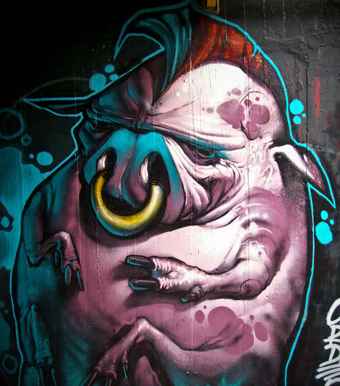 West Coast Graffiti: Graffiti Pigs