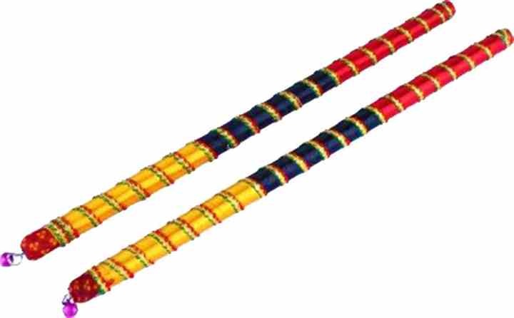 (COLORFUL) Dandiya Sticks For Garba | NavRatri Festival in India