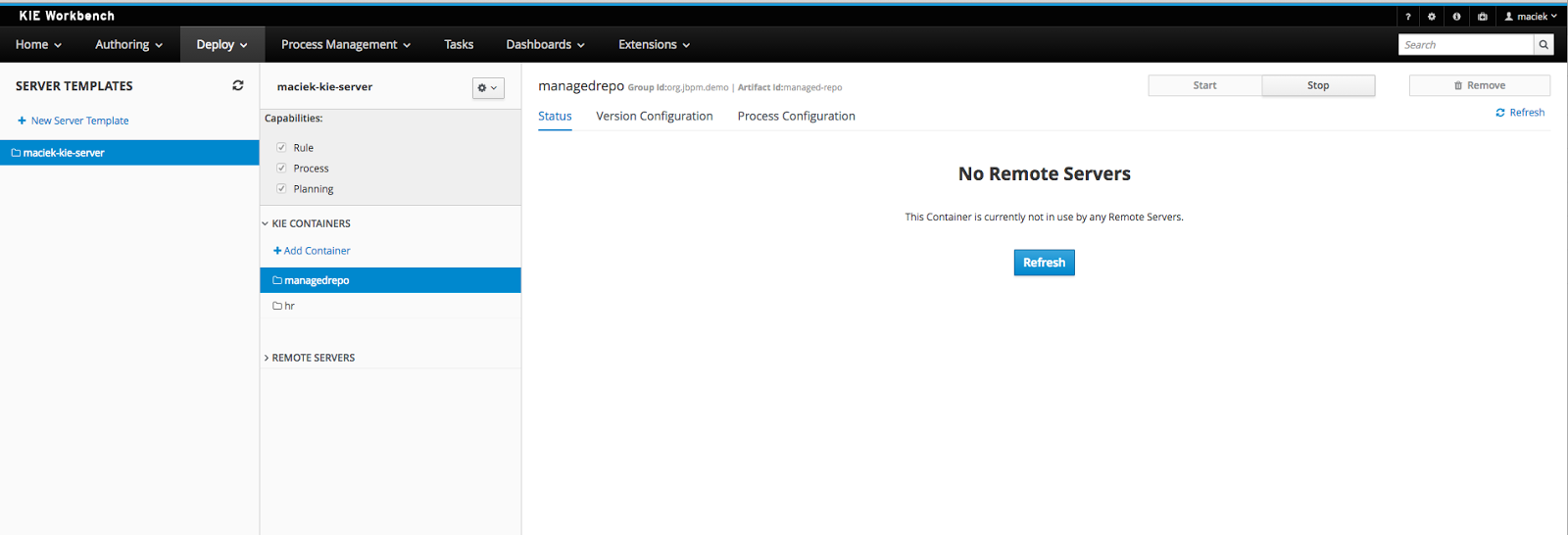 Accelerate your business: jBPM v7 - workbench and kie server integration