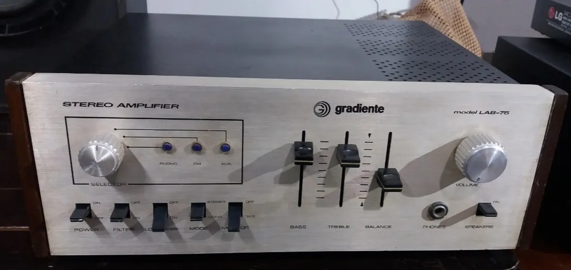 Vintage 70 80: Gradiente - Amplificadores Integrados