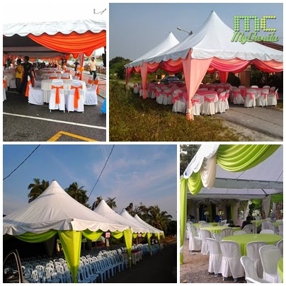 Perkhidmatan Sewa Khemah, Kanopi dan Katering - MyCherita
