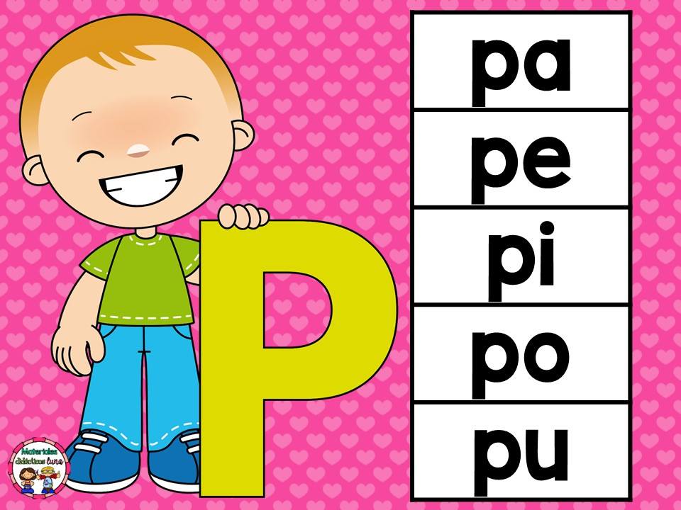 Carteles+de+Silabas+P.jpg (960×720) | Modersmål, Plan