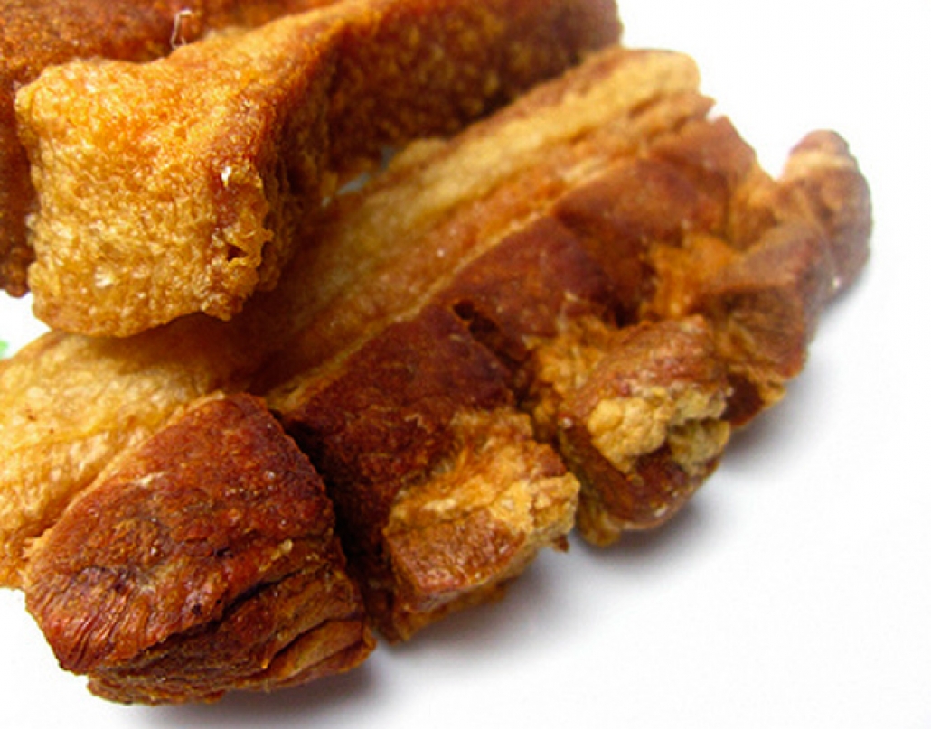 Elaboración del chicharrón