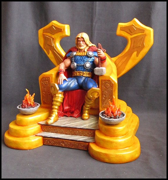 NIMAJNEB SCULPTURE: Thor Lord of Asgard