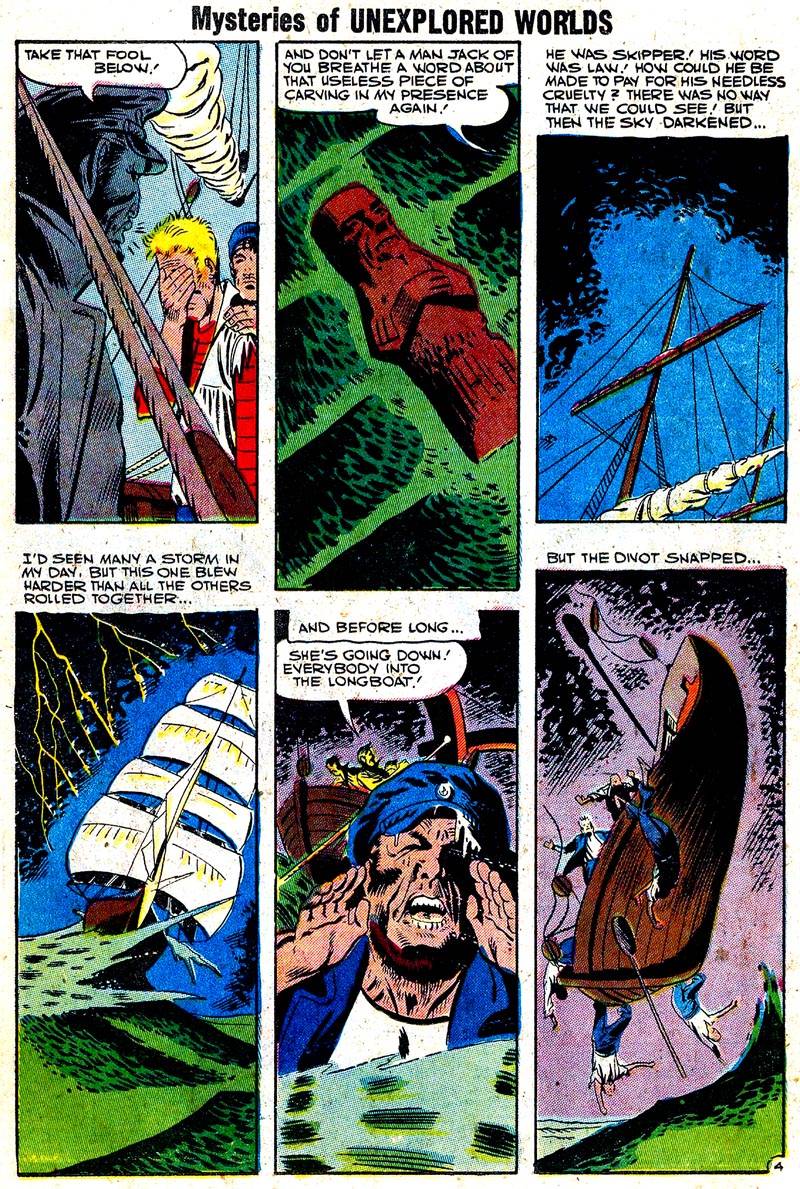 Ditko Comics: Unusual Tales - The Strange Fate Of Captain Fenton