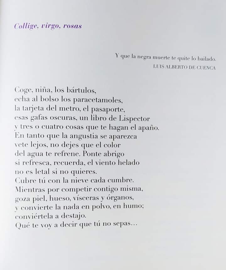 Blog del profe Víctor Peña: "Collige, virgo, rosas"
