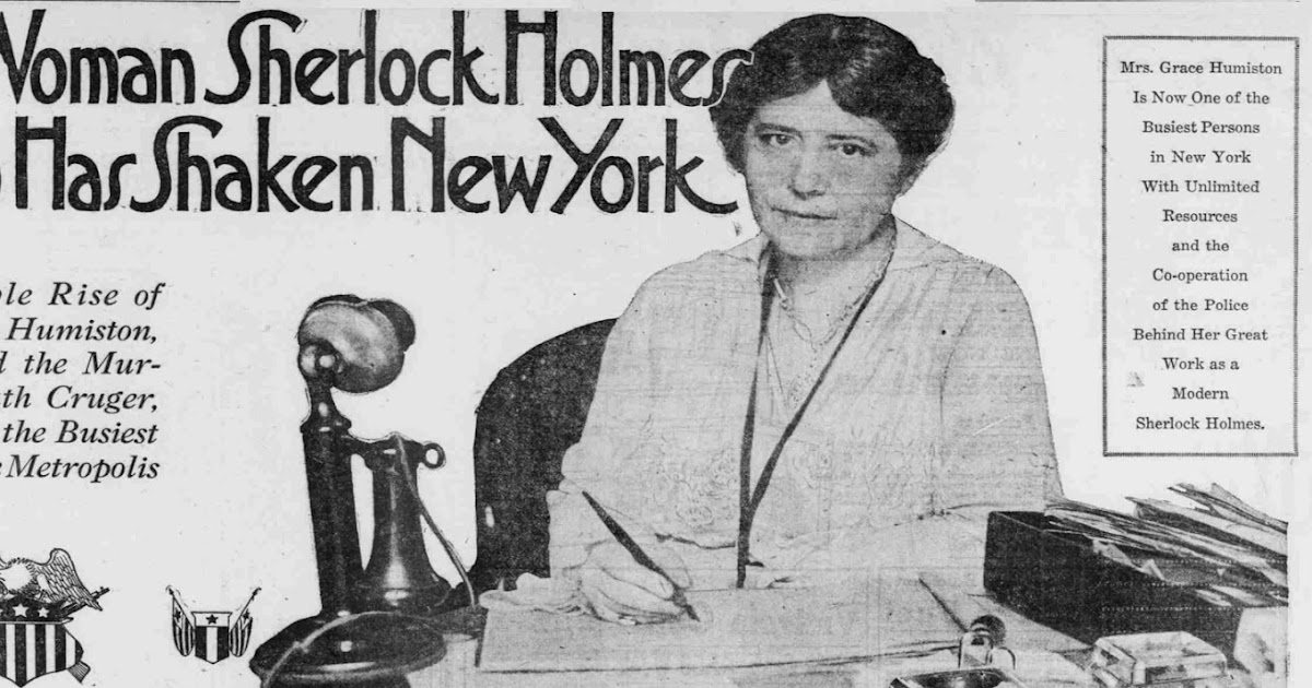 All Things Quackenbush: Mrs. Sherlock Holmes (Grace Humiston ...