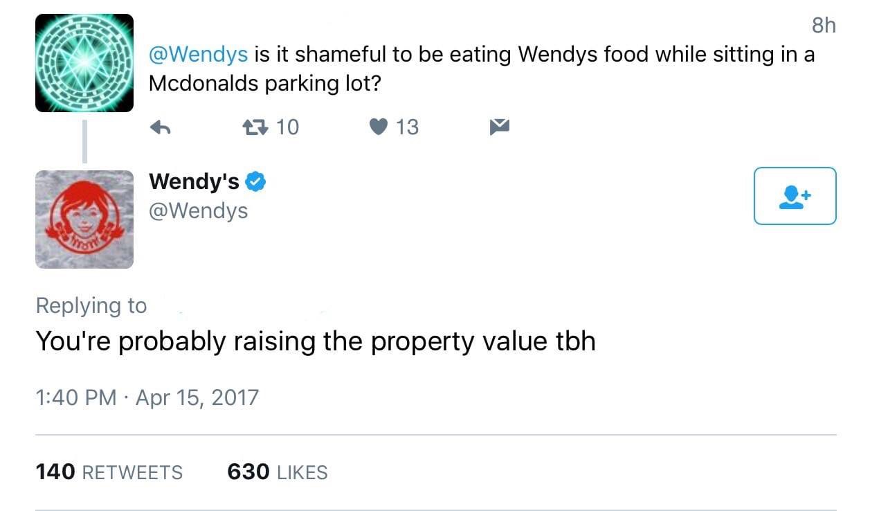 Wendy's Twitter | Hilarious images daily