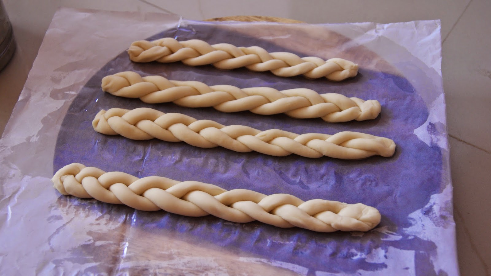 Always Hungry: Braided Breadsticks with left over pizza dough