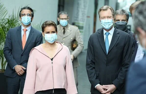 Grand Duke Henri and Grand Duchess Maria Teresa visited LIH