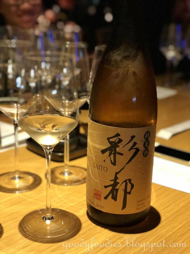 GoodyFoodies: Sake Pairing Dinner: SAITO x Tatsu, InterContinental ...