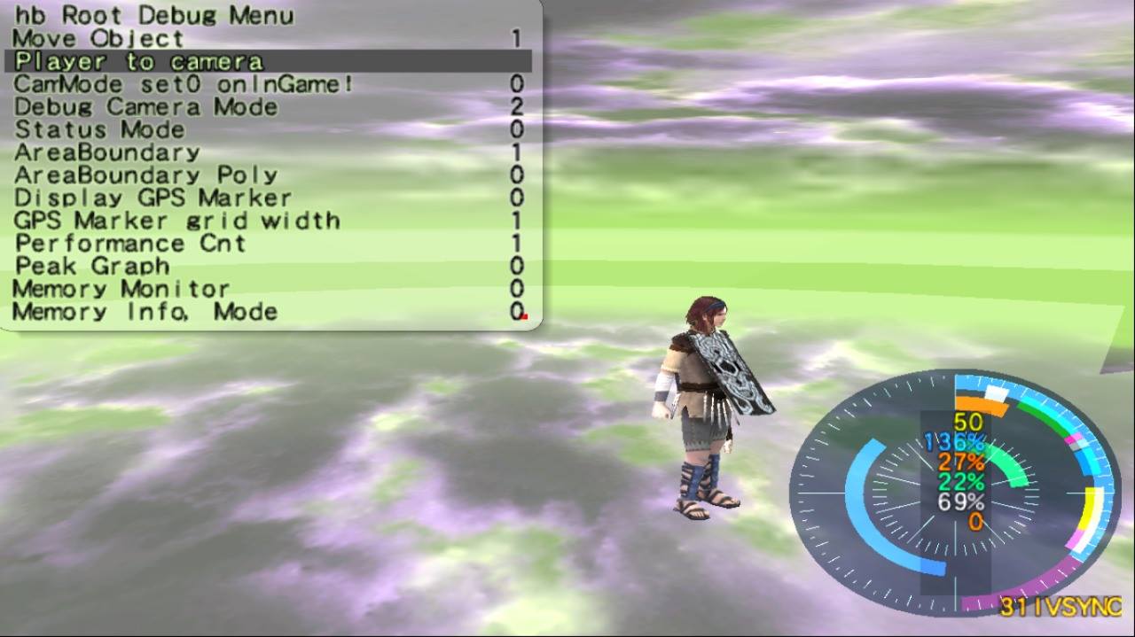 Sobras de Sombras: SotC: Preview Disc com Debug Menu!!!