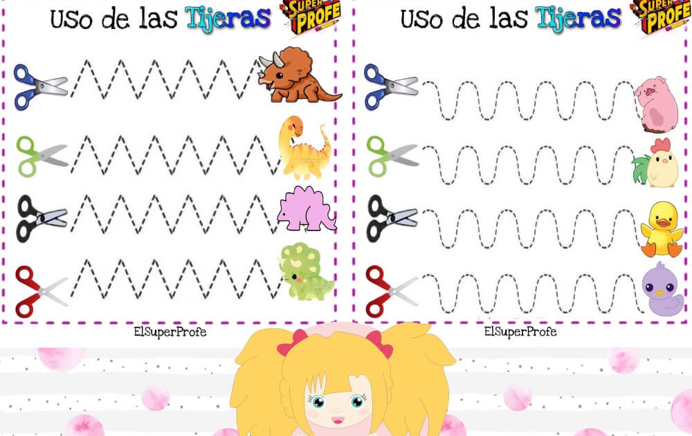 Cuaderno para Recortar con Tijeras | Mundo de Rukkia