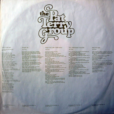100 Greatest CCM Albums of the '70s: #43 THE PAT TERRY GROUP by the Pat ...