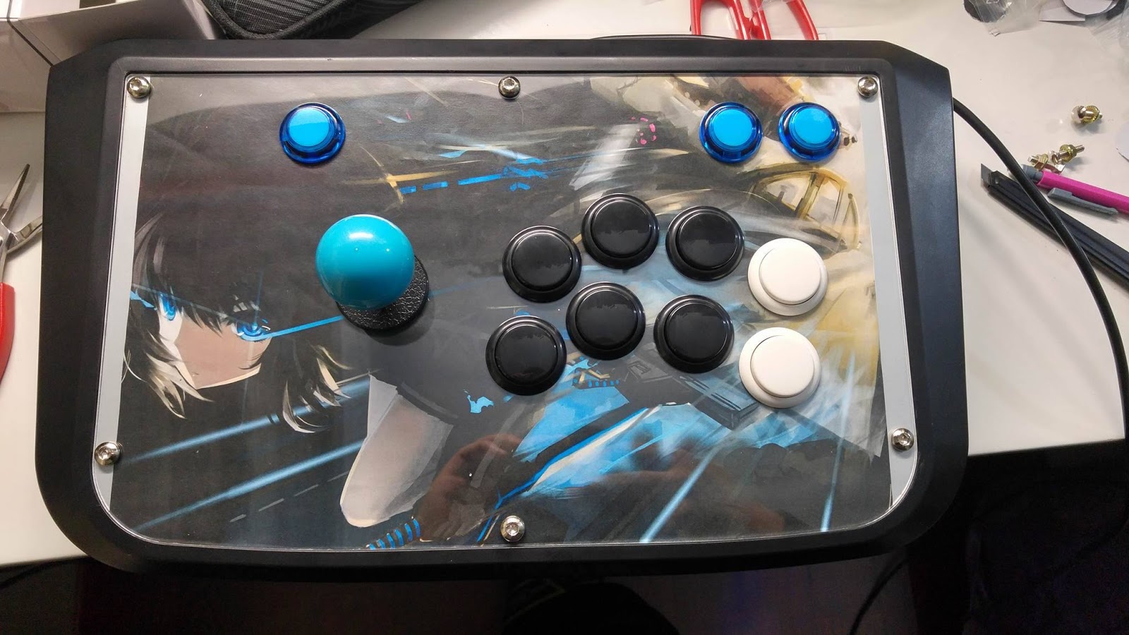 Stick Arcade Ultra Ulia customisé